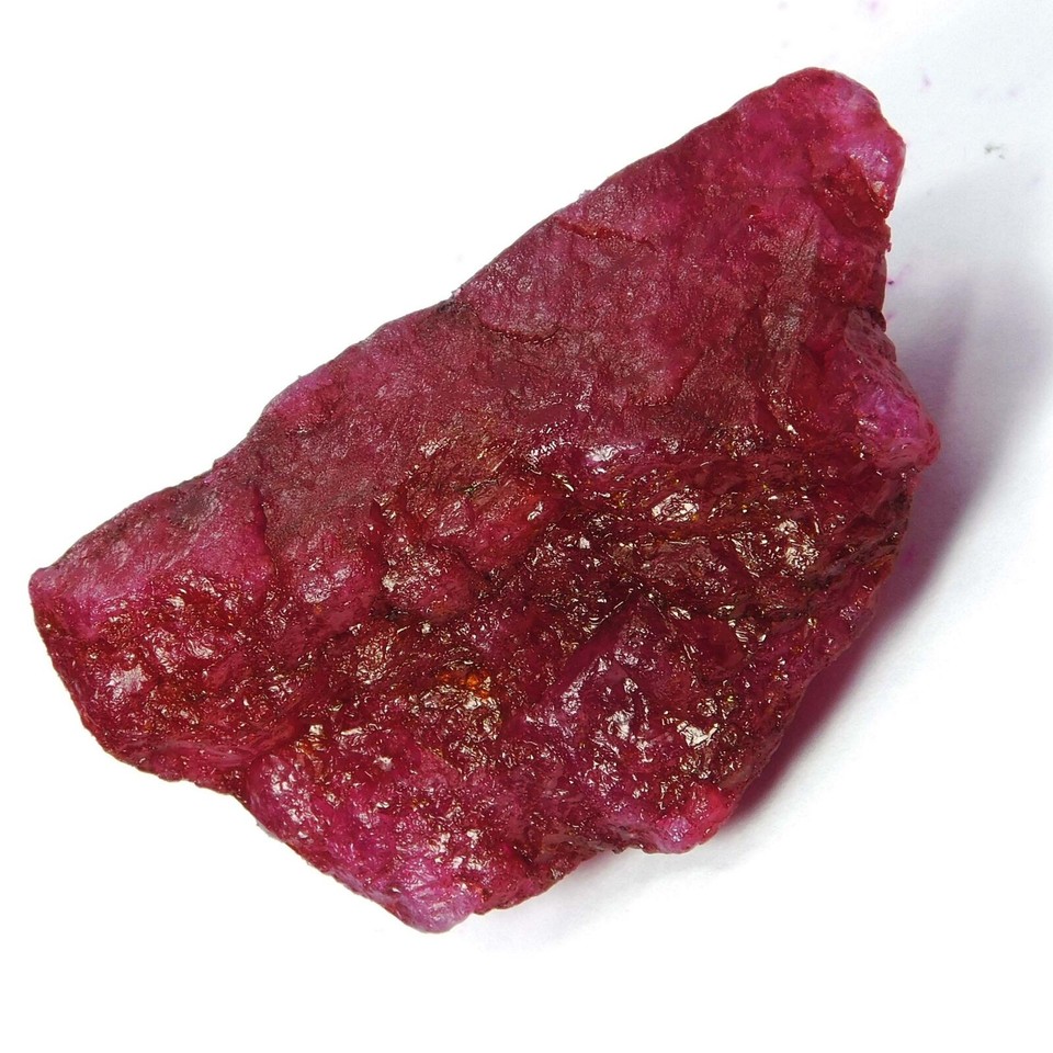 Natural RUBY 80 Ct Huge Rough Earth Mined CERTIFIED Red Loose Gemstone ...
