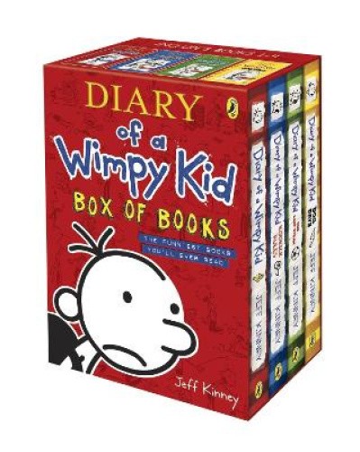 Diary of a Wimpy Kid Box of Books (Diary of a Wimpy Kid) by Kinney ...