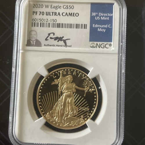 2020-W 4 PC Set Proof American Gold Eagle First Strike NGC PF70 Ult ...