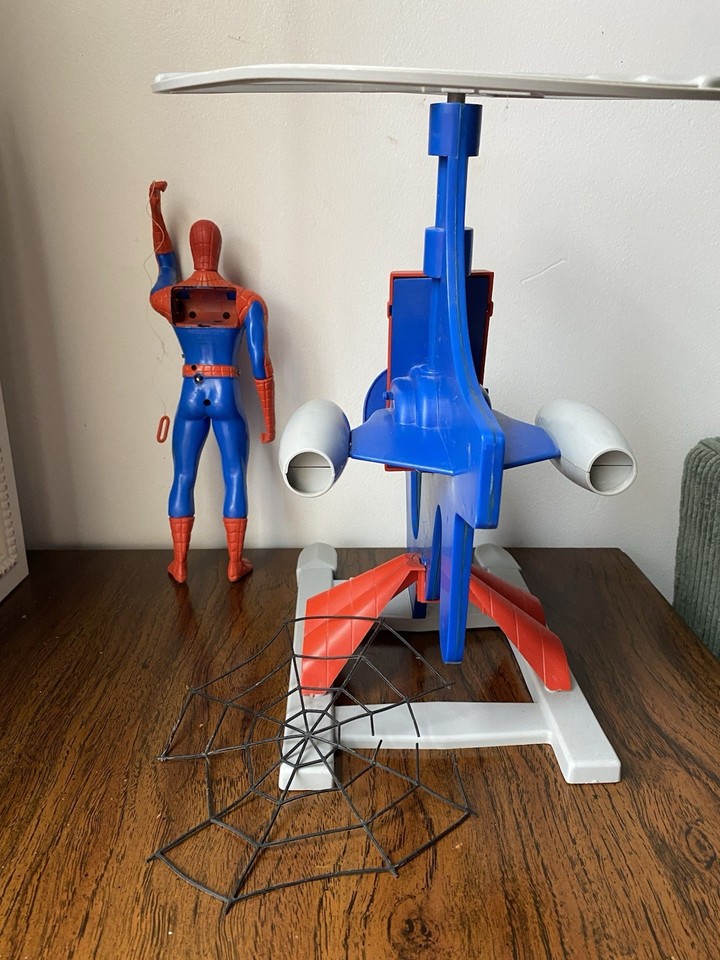 Remco Energized Spiderman/Spider-Copter | eBay