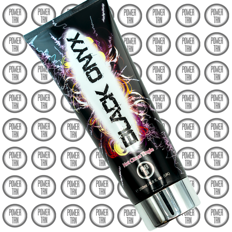 Power Tan Black Onyx HOT Tingle Sunbed Tanning Accelerator Lotion Cream ...
