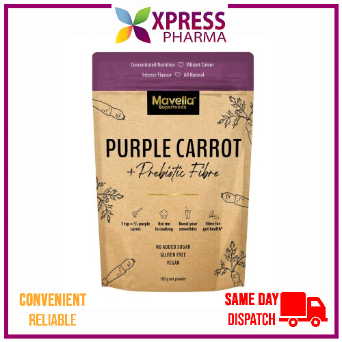 Mavella Superfoods Purple Carrot + Prebiotic Fibre Powder 100g | eBay ...