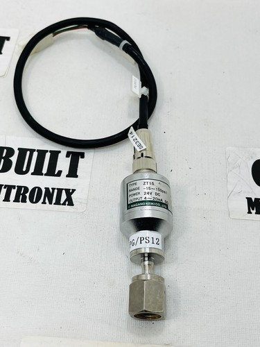 NAGANO KEIKI PRESSURE TRANSMITTER ZT15 RANGE -15~150 Psi 24VDC | eBay