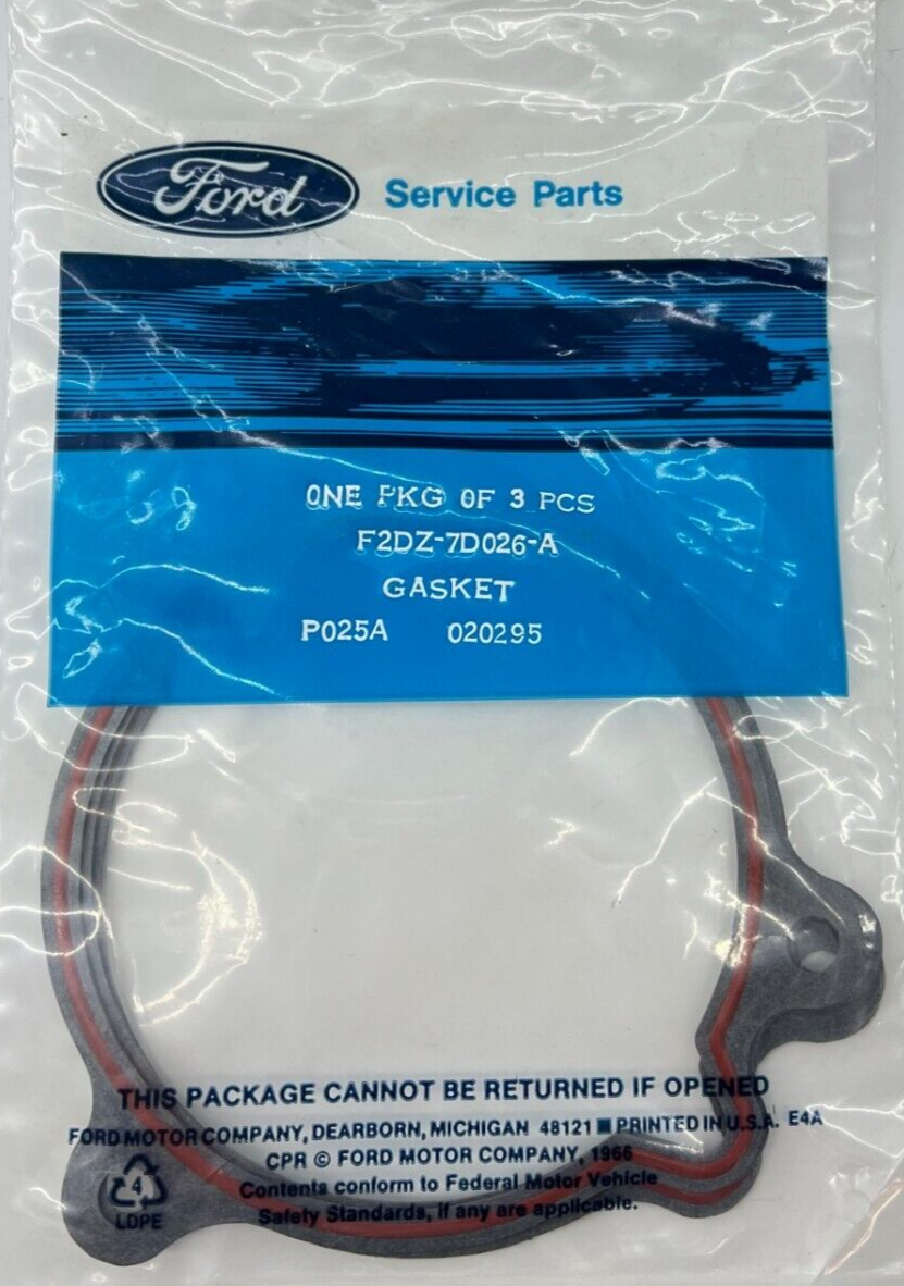 1 Ford F2DZ7D026A Genuine OEM Gasket 2pcs for sale online | eBay