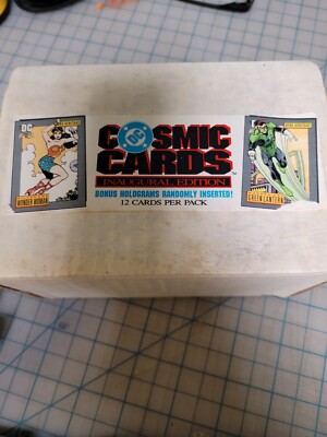 1991 DC Cosmic Cards Inaugural Edition Collected Full Set Complete With ...