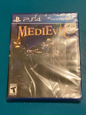 MediEvil Sony PlayStation PS4 BRAND NEW SEALED TORN PLASTIC ...