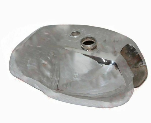 Petrol Fuel Gas Tank Aluminium Unit For Triumph T14ov Bonneville ...