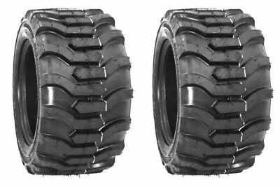 TWO 23X8.50-12 Lug R4 Fits Kubota, John Deere Tires Skid Steer Compact ...