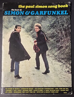 the paul simon song book the best of SIMON & GARFUNKEL 1966 Charing ...