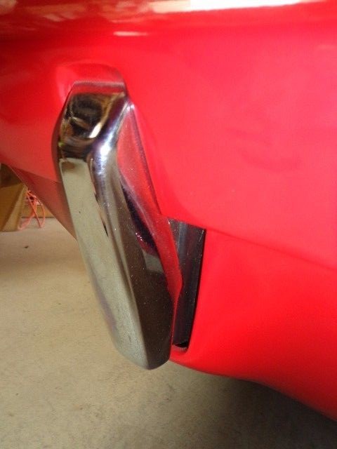 1970-72 Cuda Barracuda Rear Bumper Guard Fillers | eBay