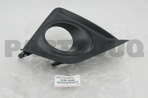 8148102450 Genuine Toyota COVER, FOG LAMP, RH 81481-02450 | eBay