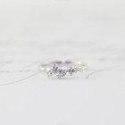 14k Gold Diamond Scattered Cluster Engagement Engagement Diamond Ring ...