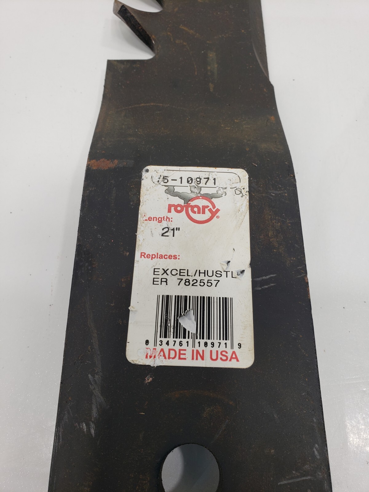 Rotary 15-10971 Lawn Mower Blade 21" For Excel/Hustler 782557 Single ...