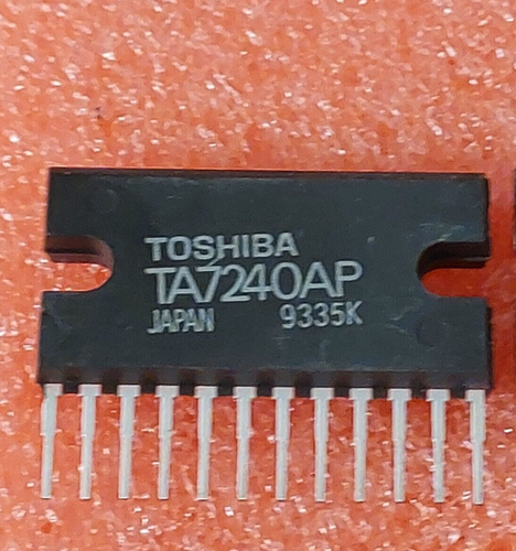 1pcs TA7240AP 5.8W Dual Audio Power Amplifier HSIP 12 Toshiba | eBay