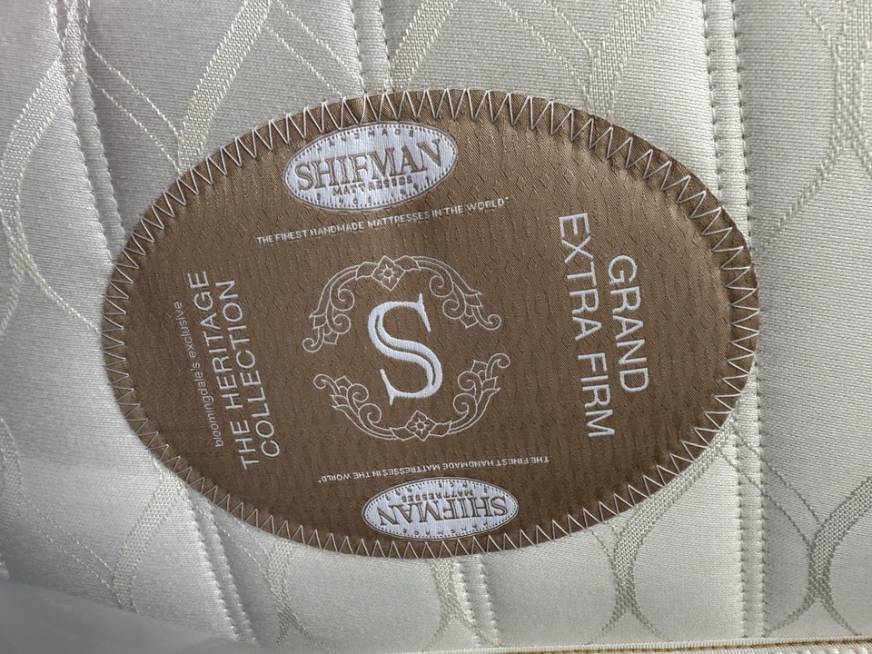SHIFMAN HERITAGE GRAND EXTRA FIRM KING MATTRESS NEW CLEARANCE FAST SHIP ...