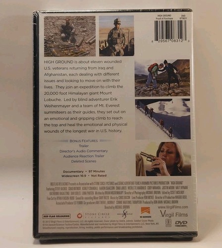 High Ground (DVD, 2012) 11 Wounded Warriors Climbing Home From War USA ...