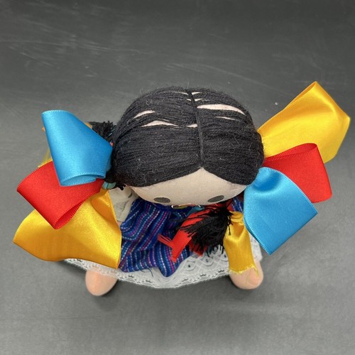 Handmade Mexican Lele Doll Aztec Rag Doll Jointed Legs And Arms Folk ...