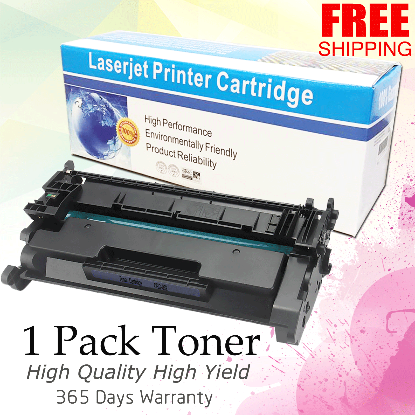 1 Pack Toner Cartridge For Canon 052 imageCLASS MF426dw MF424dw MF429dw ...