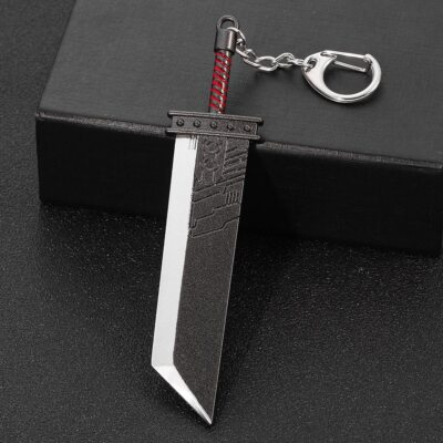 PORTACHIAVI KEYCHAIN FINAL FANTASY VII 7 CLOUD STRIFE BUSTER SWORD ...