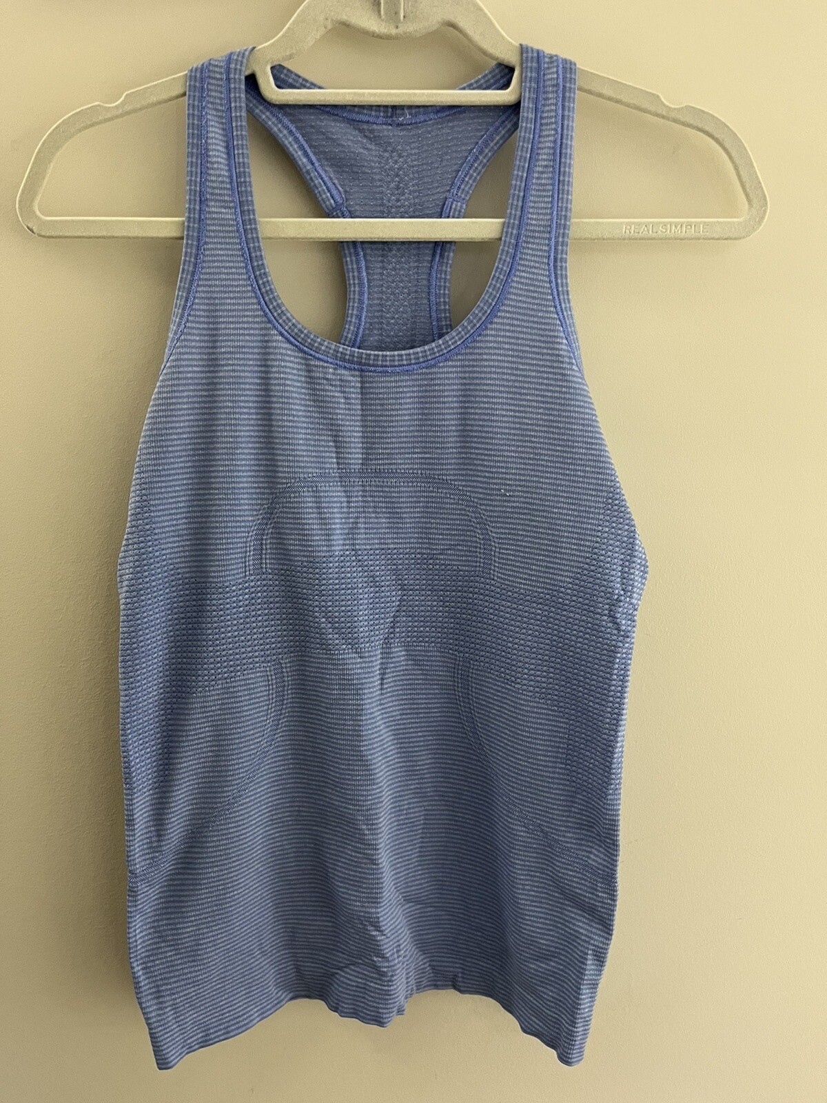 Lululemon Light Blue Tech Racerback Tank Size 4 | eBay