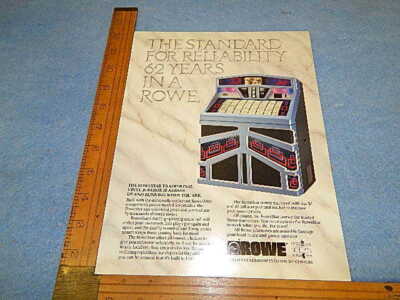 AMI / Rowe R93 RoweStar Advertising Flyer | eBay