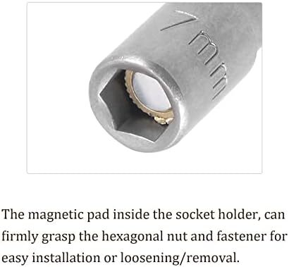 5pcs Power Nut Driver Bit - [1/4 Inch x 7mm] Quick-Change Hex Shank ...