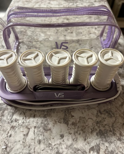 Vidal Sassoon Jet Setter 5 Hot Roller Curler Hairsetter with Clips VS ...