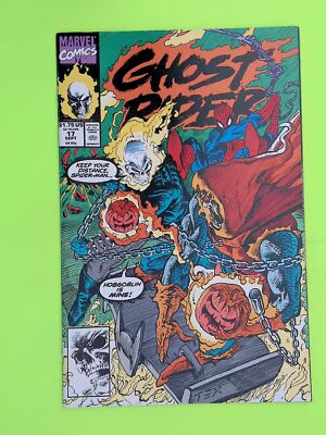 Ghost Rider #17 Vol. 3 1991 Marvel Comics Mid Grade Comic Book L37-159 ...