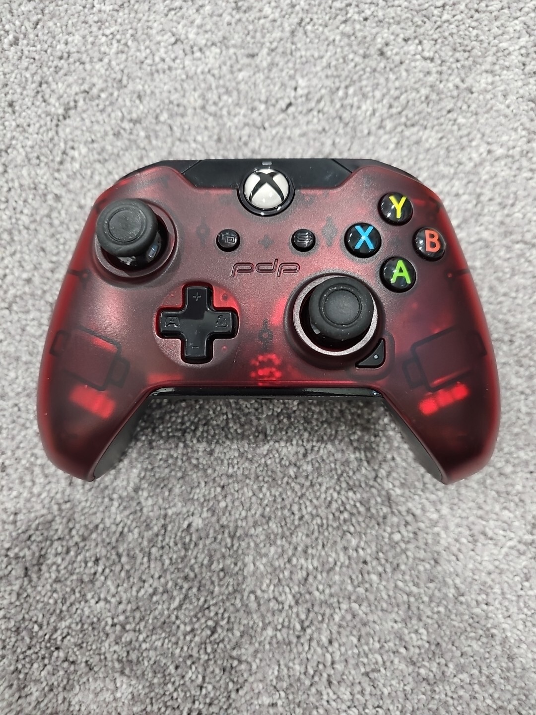 Fast Shipping PDP Xbox One Crimson Red Wired Controller 708056061838 | eBay