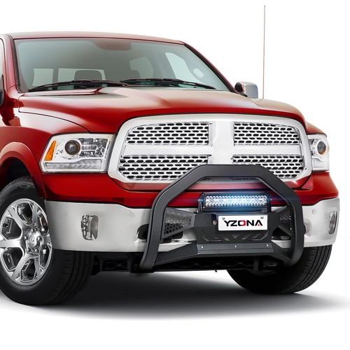 For 2009-2018 Dodge Ram 1500 Bull Bar Push Front Bumper Grille Guard ...