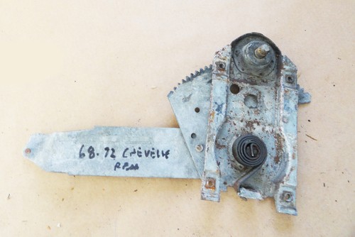 68-72 Chevelle GTO Manual Window Regulator Rear Quarter LH HARDTOP ...