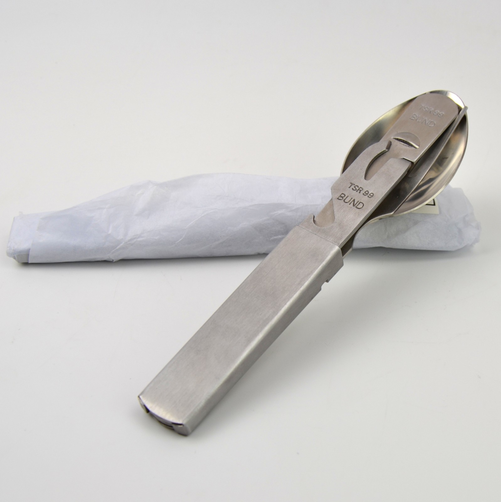 Genuine German army cutlery set eating utensils NEW multitool kit ...