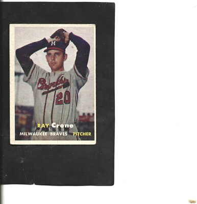 1957 Topps MLB # 68 Ray Crone | eBay