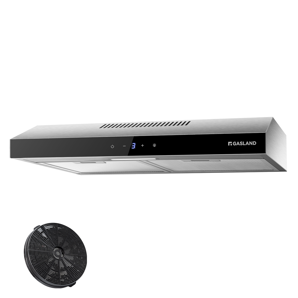 GASLAND 60 cm Cooker Hood Touch Control Stainless Steel Undercabinet ...