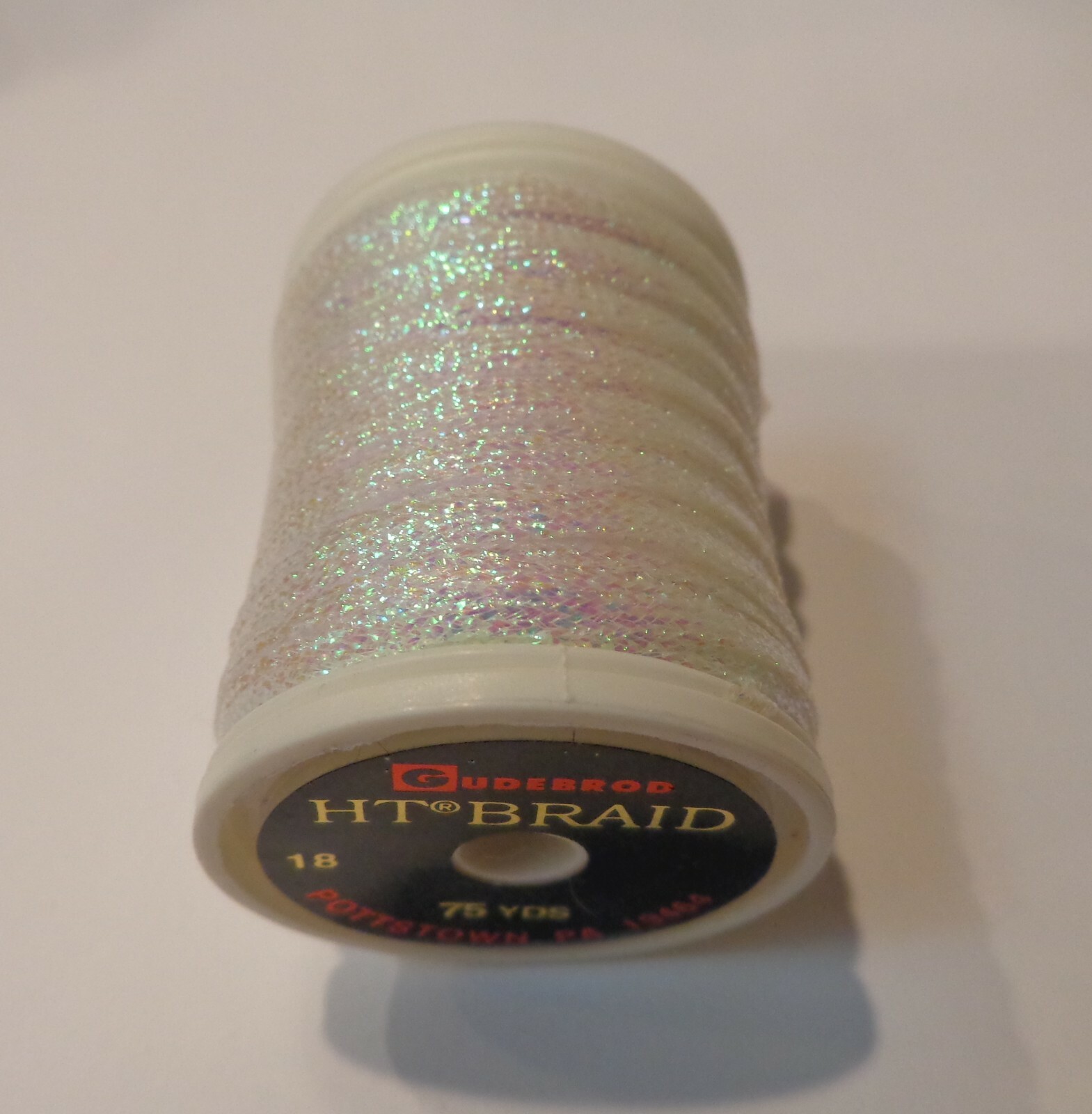 New Gudebrod HT Flat Braid 75yd Metallic Custom Rod Building Thread ...