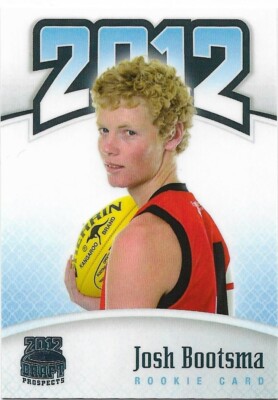2012 Draft Prospects Rookie Card (21) Josh BOOTSMA | eBay Australia
