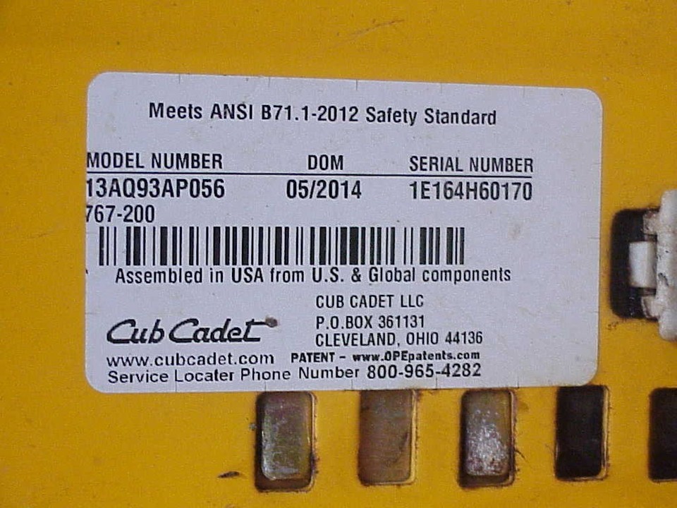 Tuff Torq Hydrostatic TRANSMISSION 918-05010 for Cub Cadet LTX1050 only ...