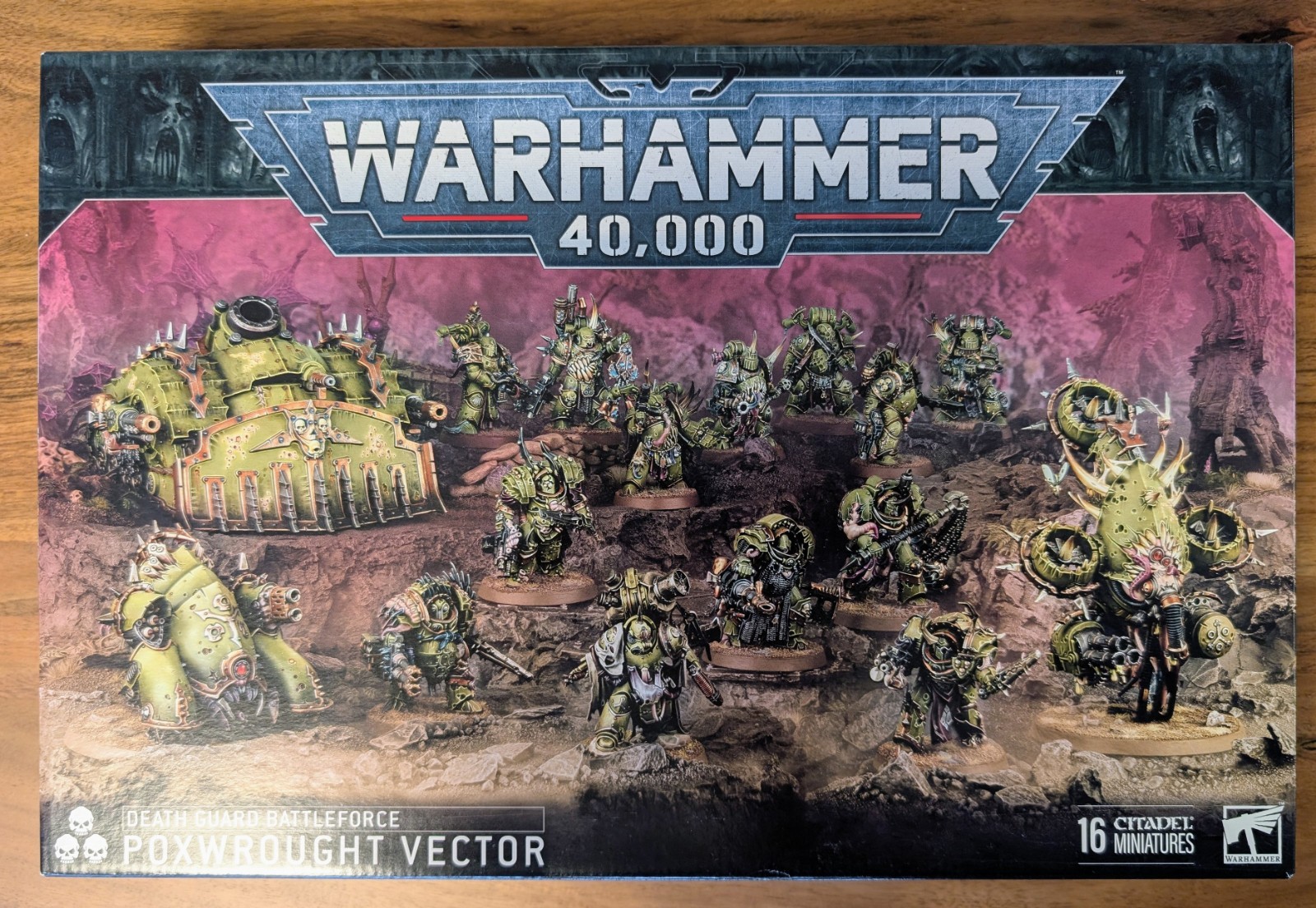 Games Workshop Death Guard Poxwrought Vector Battleforce - Warhammer ...