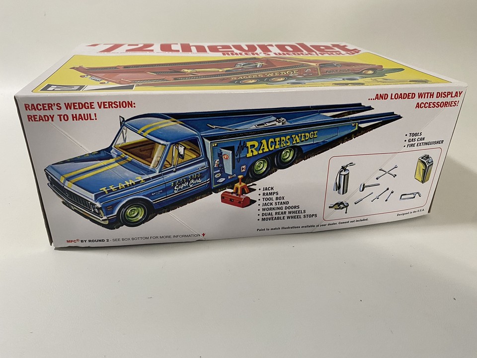 MPC '72 Chevrolet Racer's Wedge Pick-Up 1:25 Scale Plastic Model Kit ...