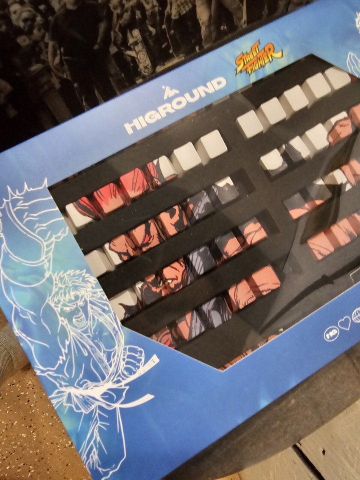 Higround X Street Fighter Keycap Set - Akuma 68 Key Set - Open Box | eBay