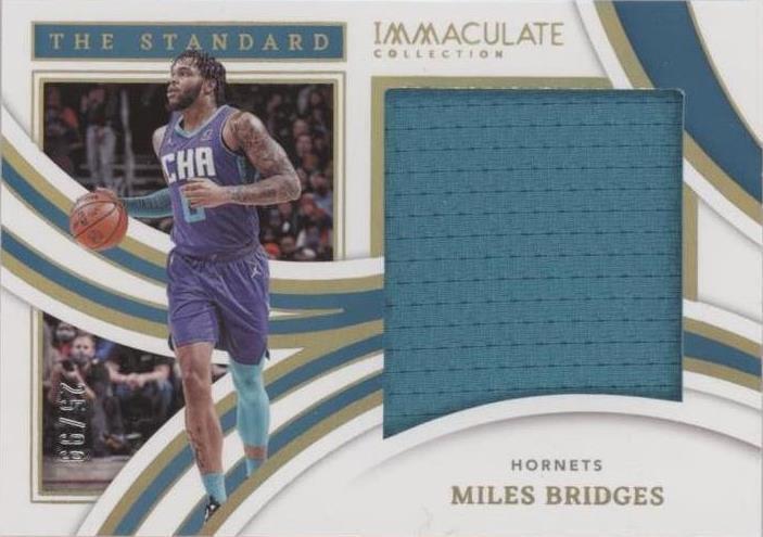 2021-22 Panini Immaculate Collection - The Standard Miles Bridges #ICS-MBC /99 (MEM) for sale ...