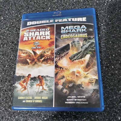 2-Headed Shark Attack / Mega Shark Versus Crocosaurus (Blu-ray) 18713610027| eBay