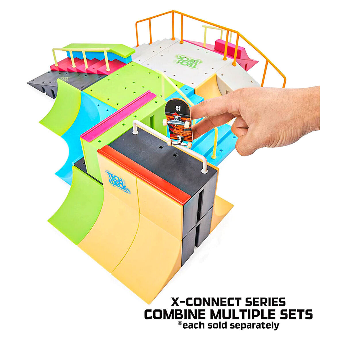 Tech Deck X-Connect Big Vert wall Park Creator Customizable Buildable ...