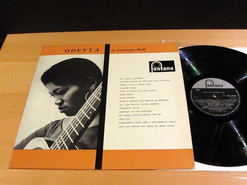 ODETTA At Carnegie Hall UK FONTANA TFL.6003 Mono NM! | eBay