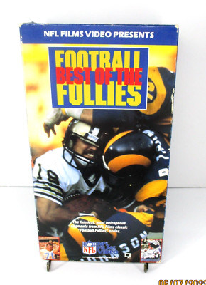 NFL Films Video Presents The Best of the Football Follies (VHS 1988 ...