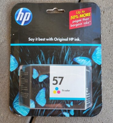 NIB HP 57 Tricolor Tri-Color Ink Cartridge 1Pc EXPIRED April 2013 | eBay