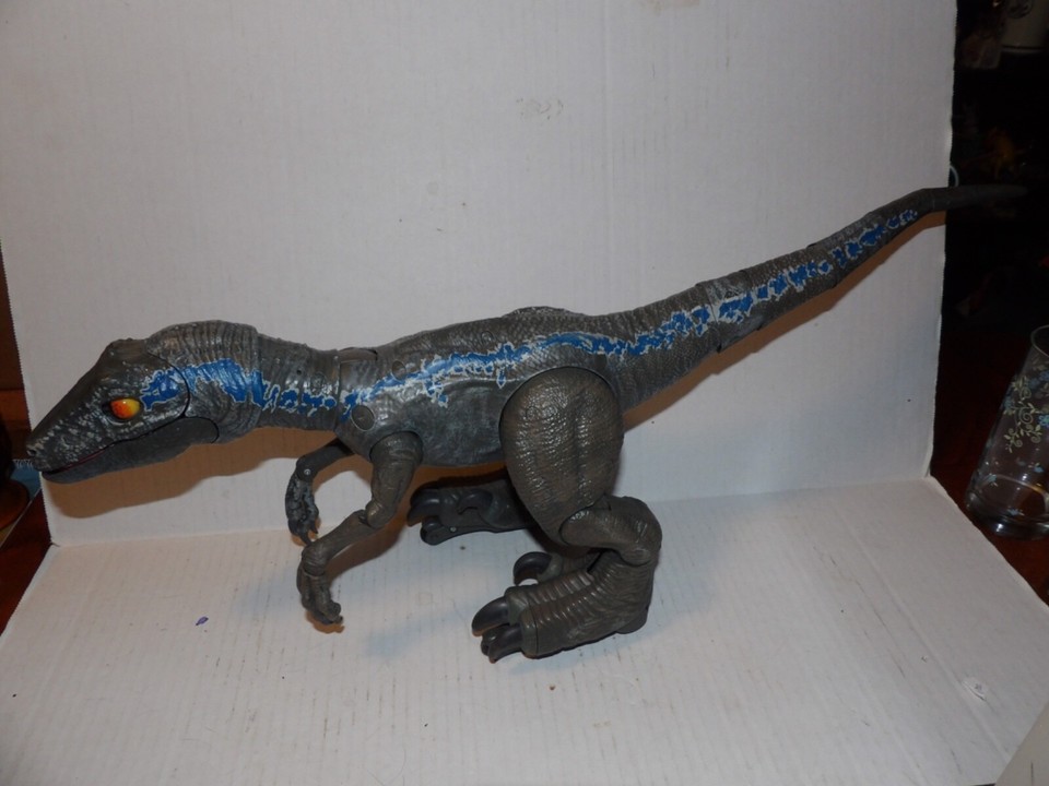 Jurassic World Alpha Training Blue Dinosaur no controller or charger | eBay