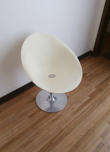 Eros Kartell Chair by Philippe Starck Mid Century Modern Half Egg ...