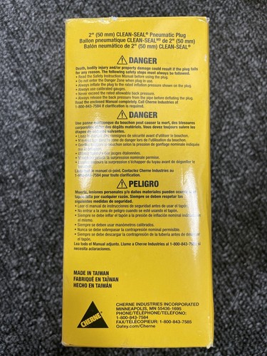 Cherne+2%22+Clean+Seal+Pneumatic+Plug+271-705 for sale online | eBay