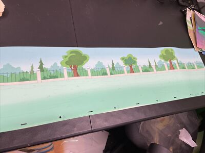Animation Cel Background PAN Production Art vintage cartoons Network ...